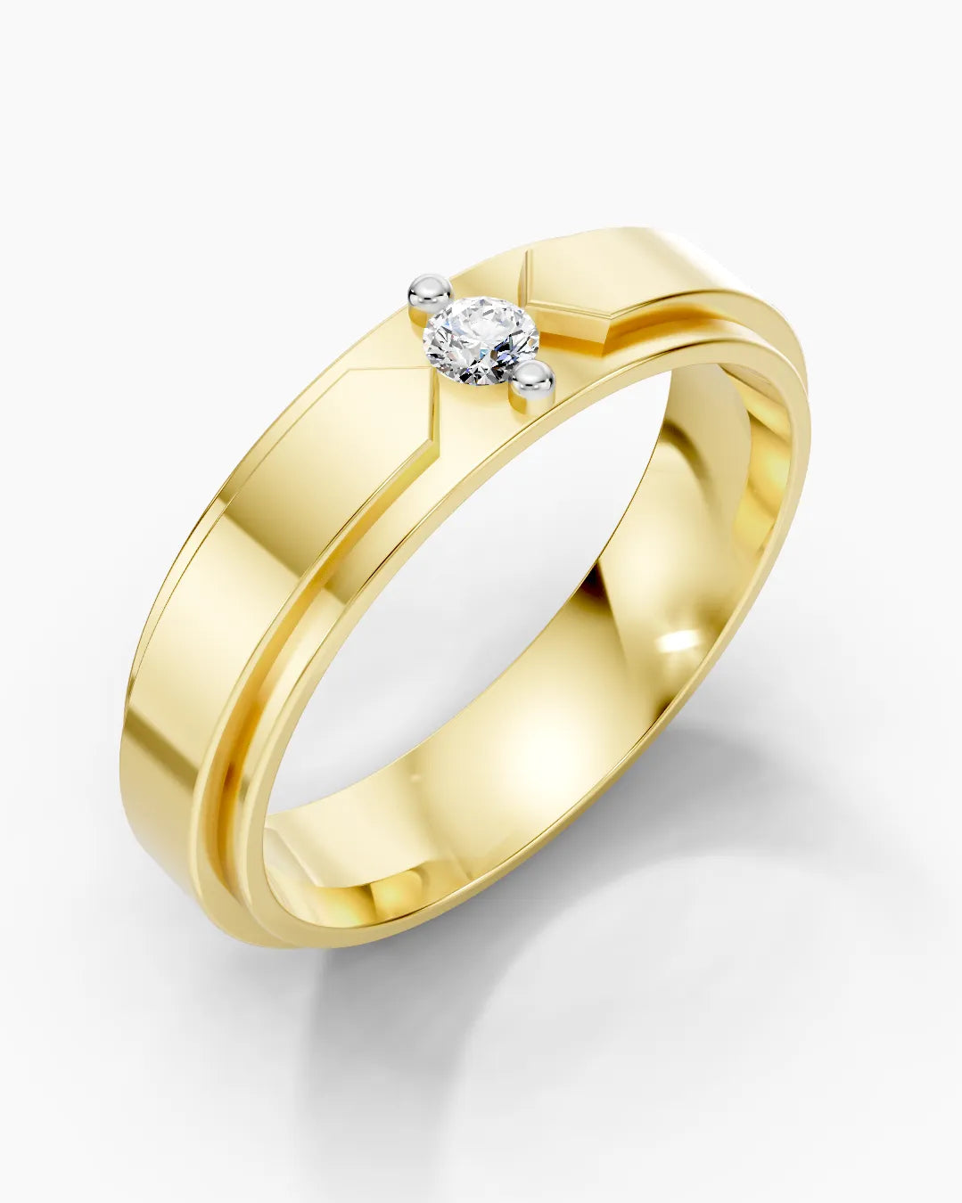 Grayscale Men Ring – Rings & I