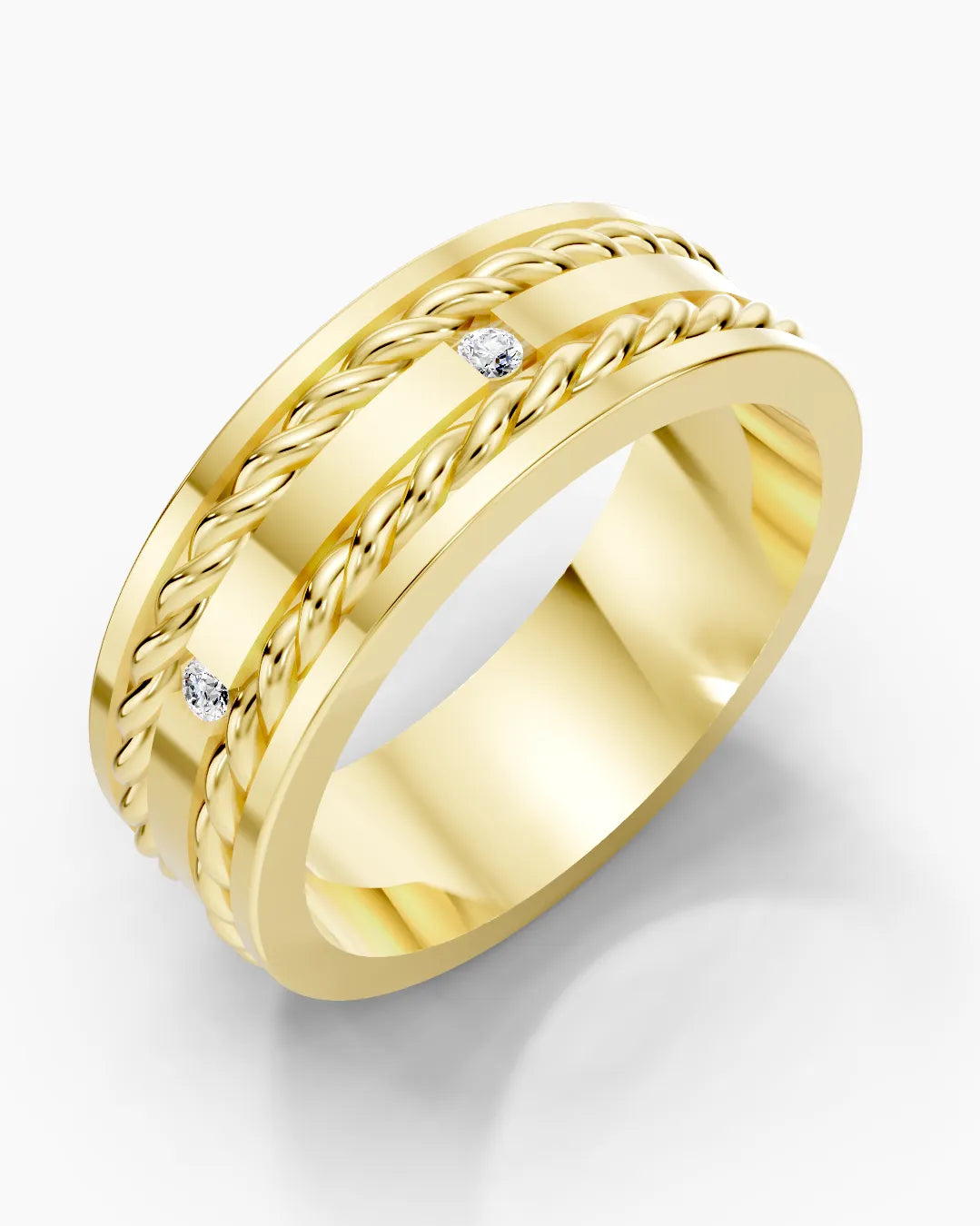 Twist Valor Men Ring – Rings & I
